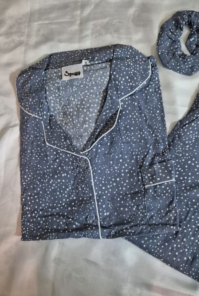 Grey Blizzard – PJ Set – Spuffy.pk