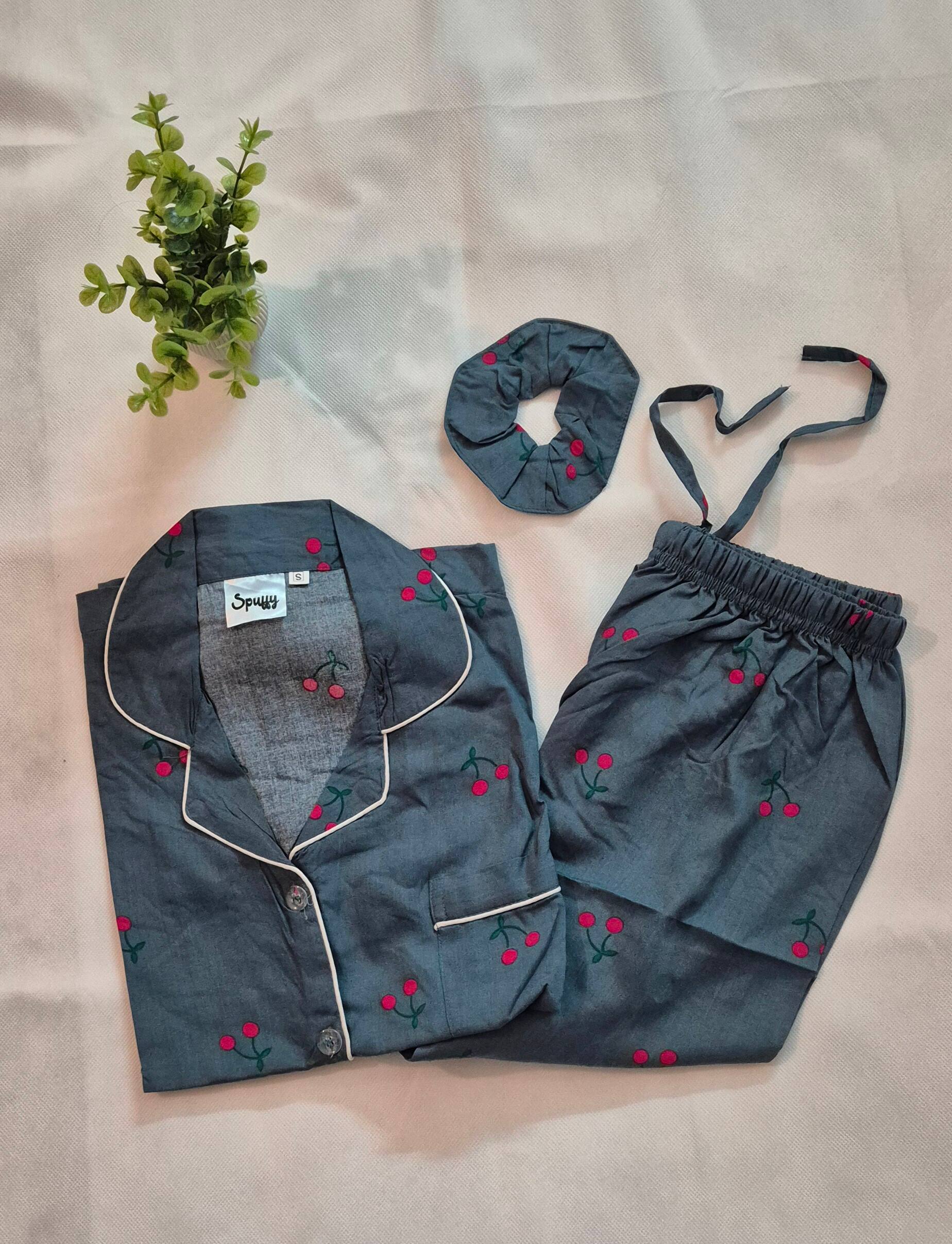 Cherry Delight – PJ Set – Spuffy.pk